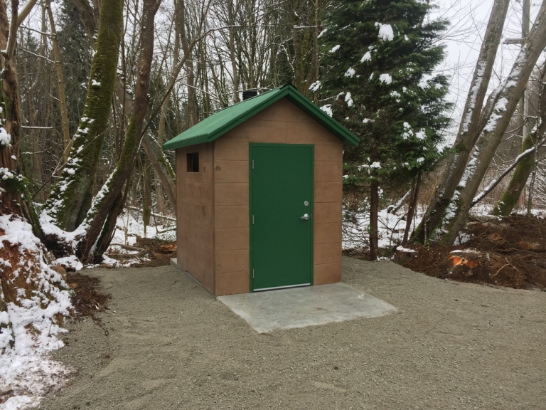 Parkland Outhouse/Pit Toilet - Mackay Precast Products